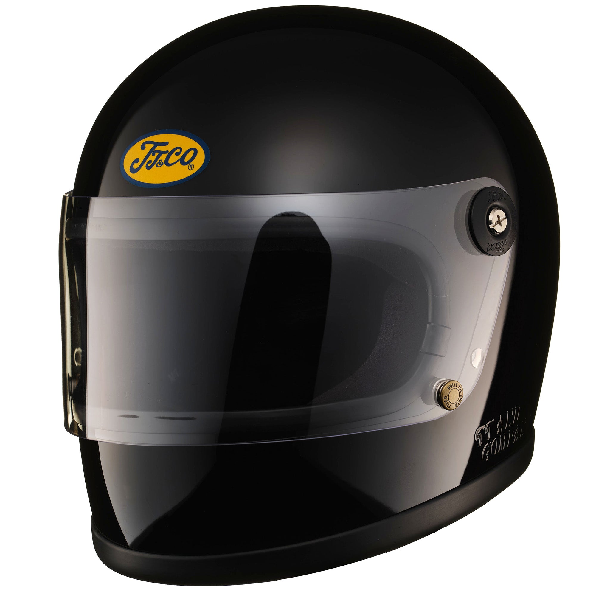 TT&CO. STAR SG/DOT STANDARD BLACK Shield included SMALL FULL FACE – TT ...