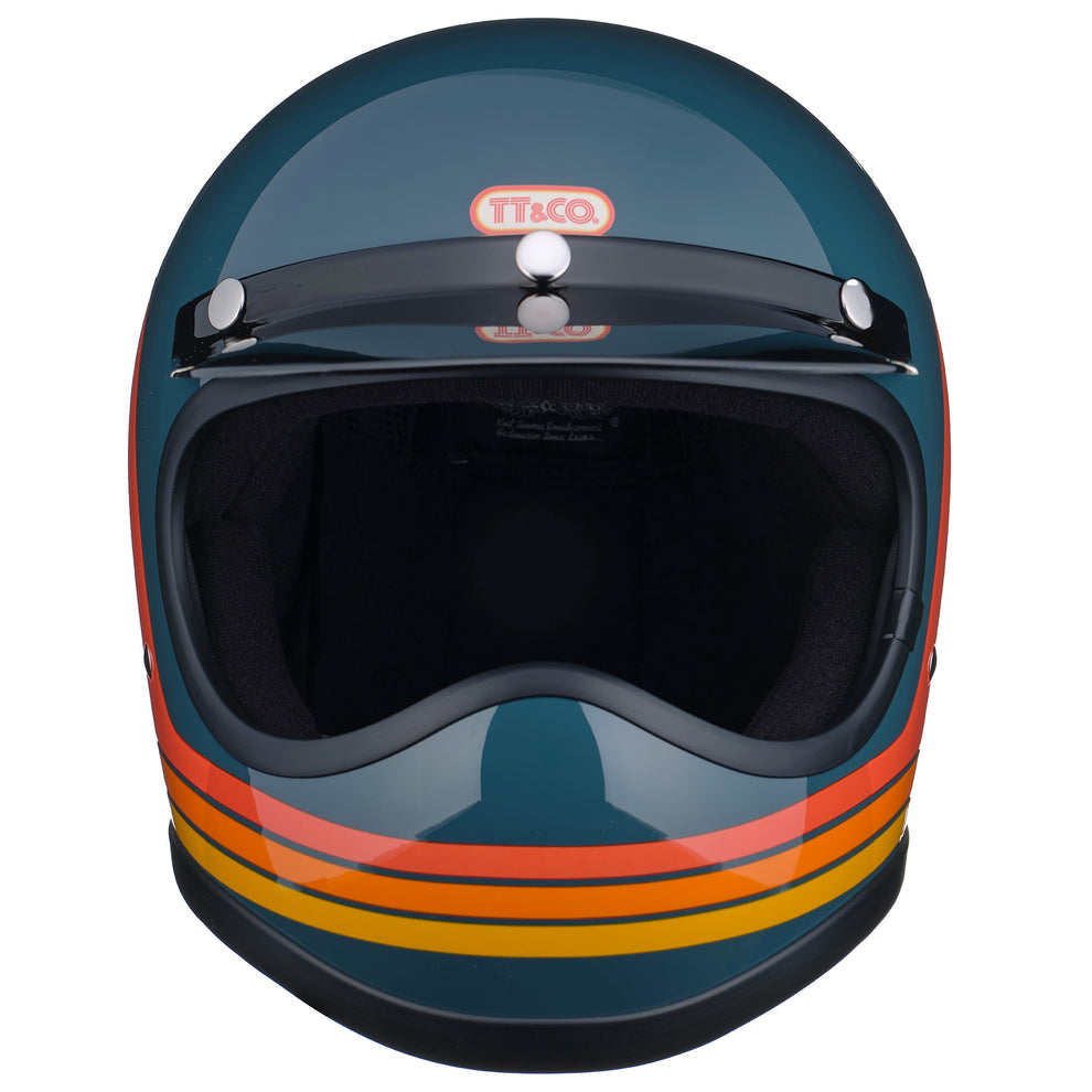 TT&CO. TOECUTTER SG/DOT 70's LINE VINTAGE BLUE SMALL FULL FACE ...