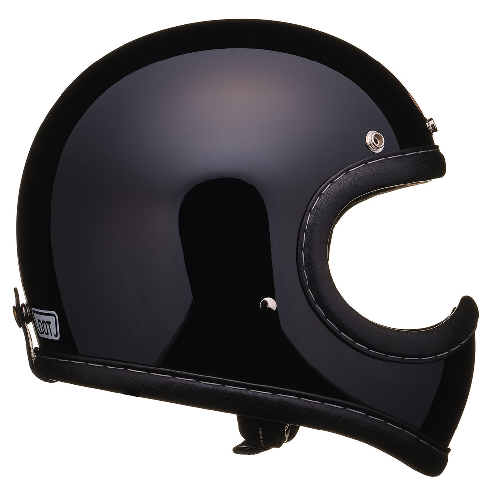 TT&CO. TOECUTTER SG/DOT GENUINE LEATHER TRIM BLACK LEATHER BLACK SMALL ...
