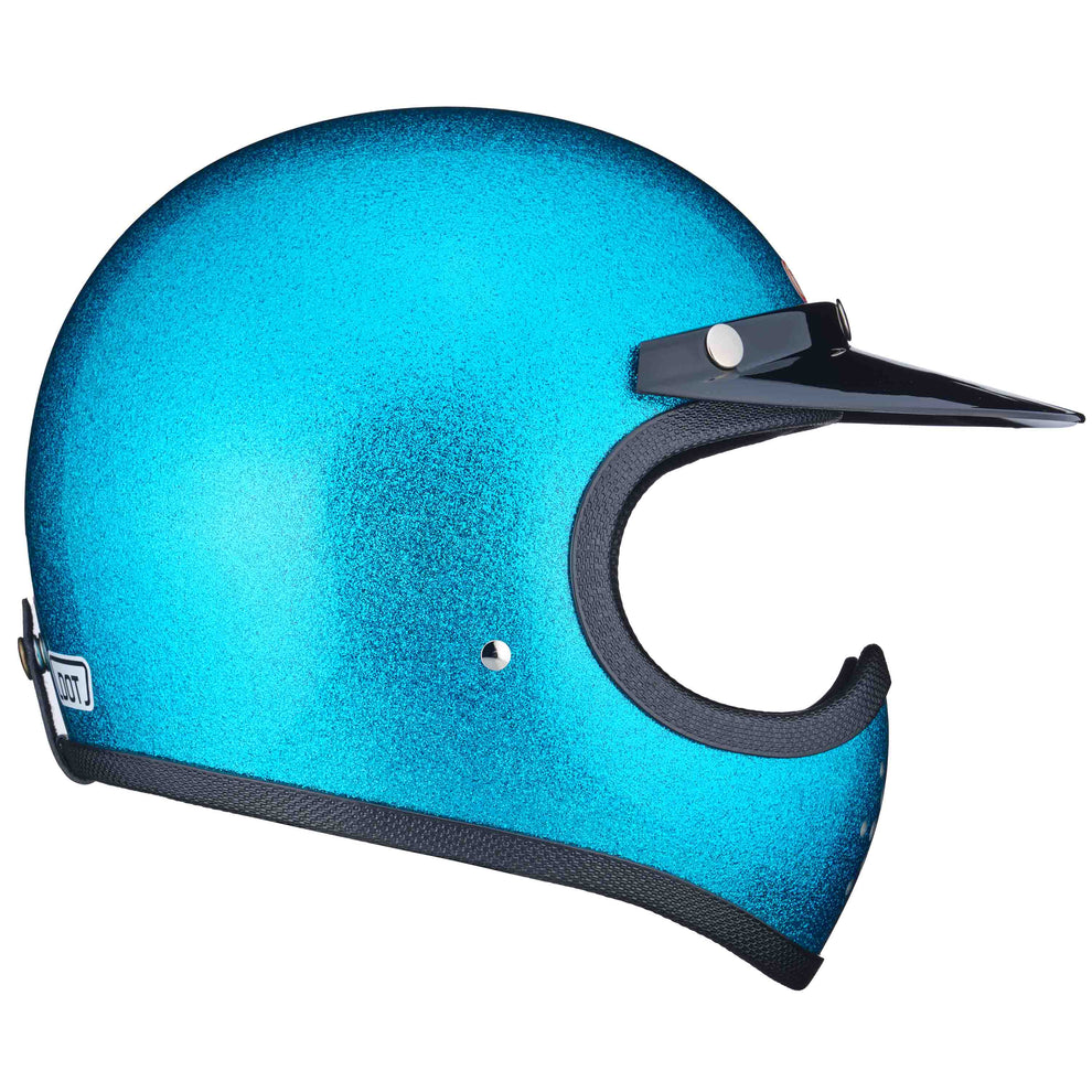 TT&CO. TOECUTTER SG/DOT GINGIRA 70's CUSTOM1 LIGHT BLUE SMALL FULL FACE ...