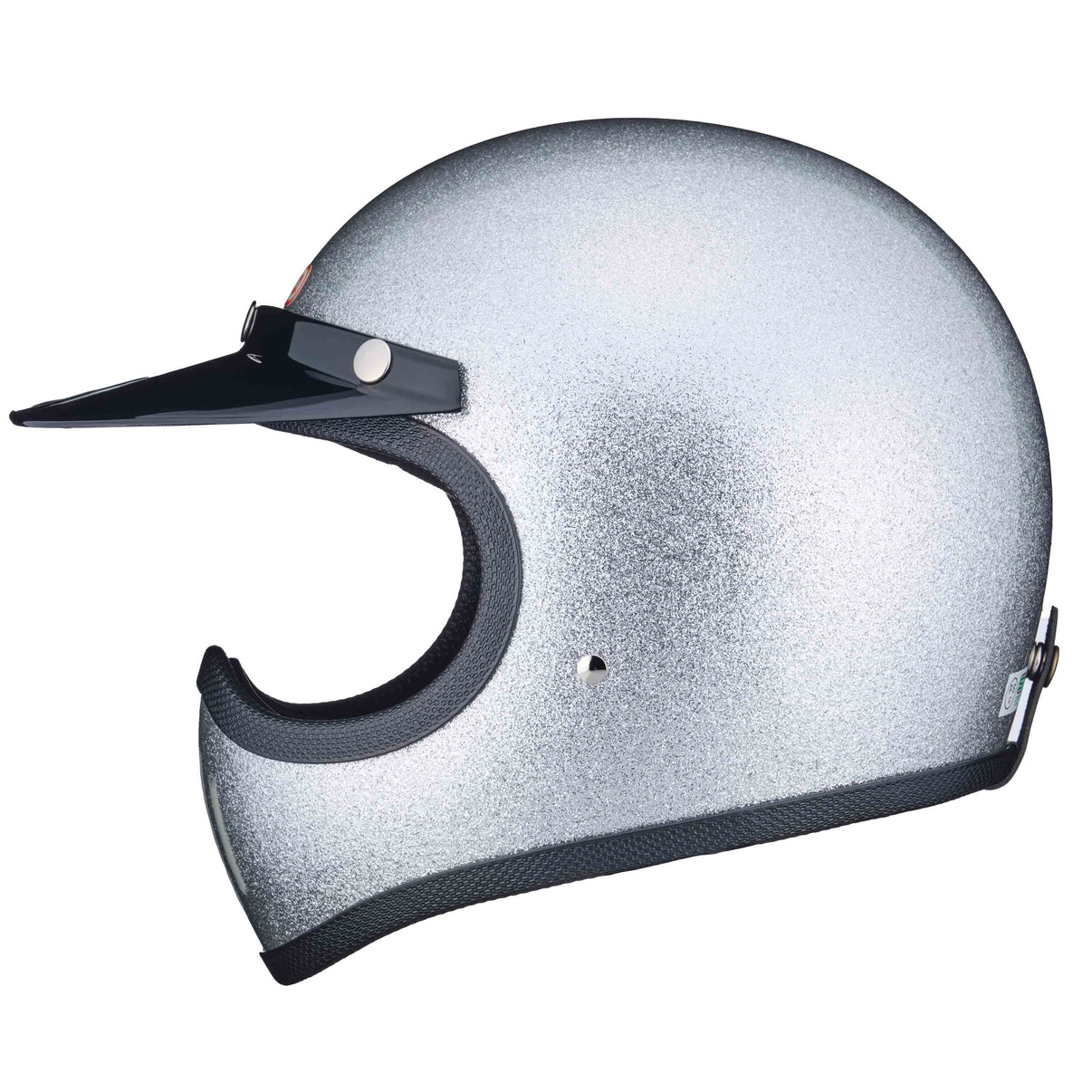 TT&CO. TOECUTTER SG/DOT GINGIRA 70's CUSTOM2 SILVER SMALL FULL FACE ...