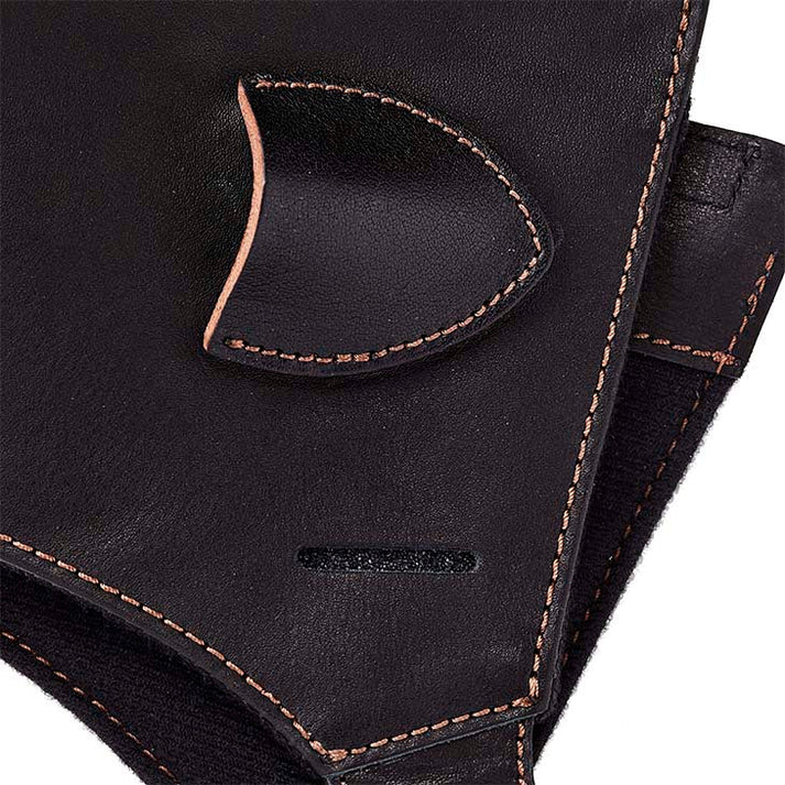 TT&CO. EAR MUFF GENUINE LEATHER BLACK – TT AND CO GLOBAL